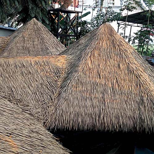 NIPA Palm Shingle | Synthetic Thatch Roofing Materials