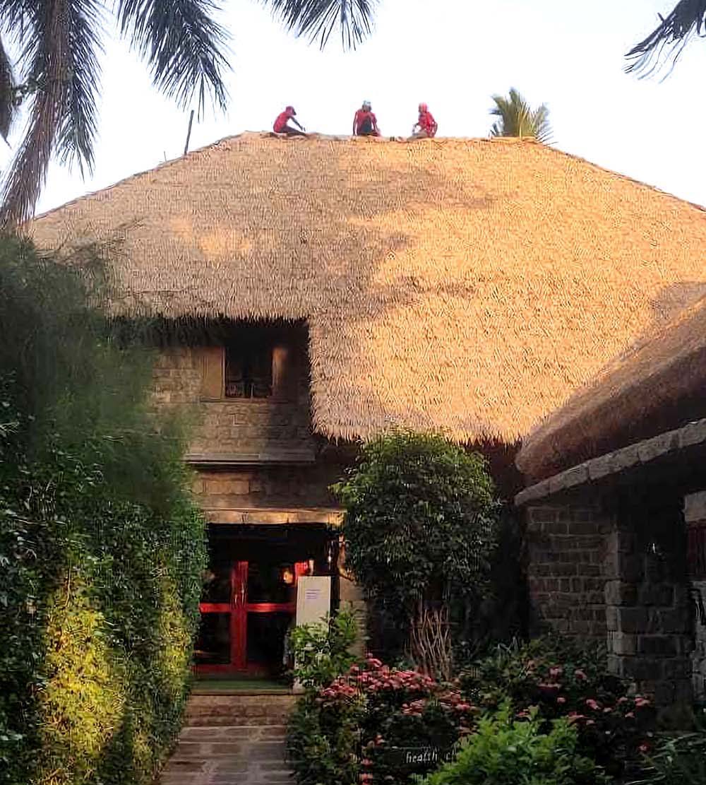 Synthetic Thatch Roofing Materials - NIPA Thatch Palma Sintética